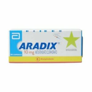 ARADIX 10 MG X 30 COMPRIMIDOS – FARMACIAS CHILE SPA