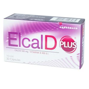 ELCAL-D PLUS 30 CAPSULAS – FARMACIAS CHILE SPA