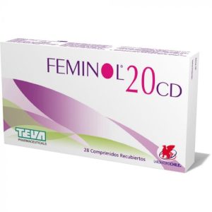 FEMINOL 20 CD X 28 COMPRIMIDOS RECUBIERTOS – FARMACIAS CHILE SPA