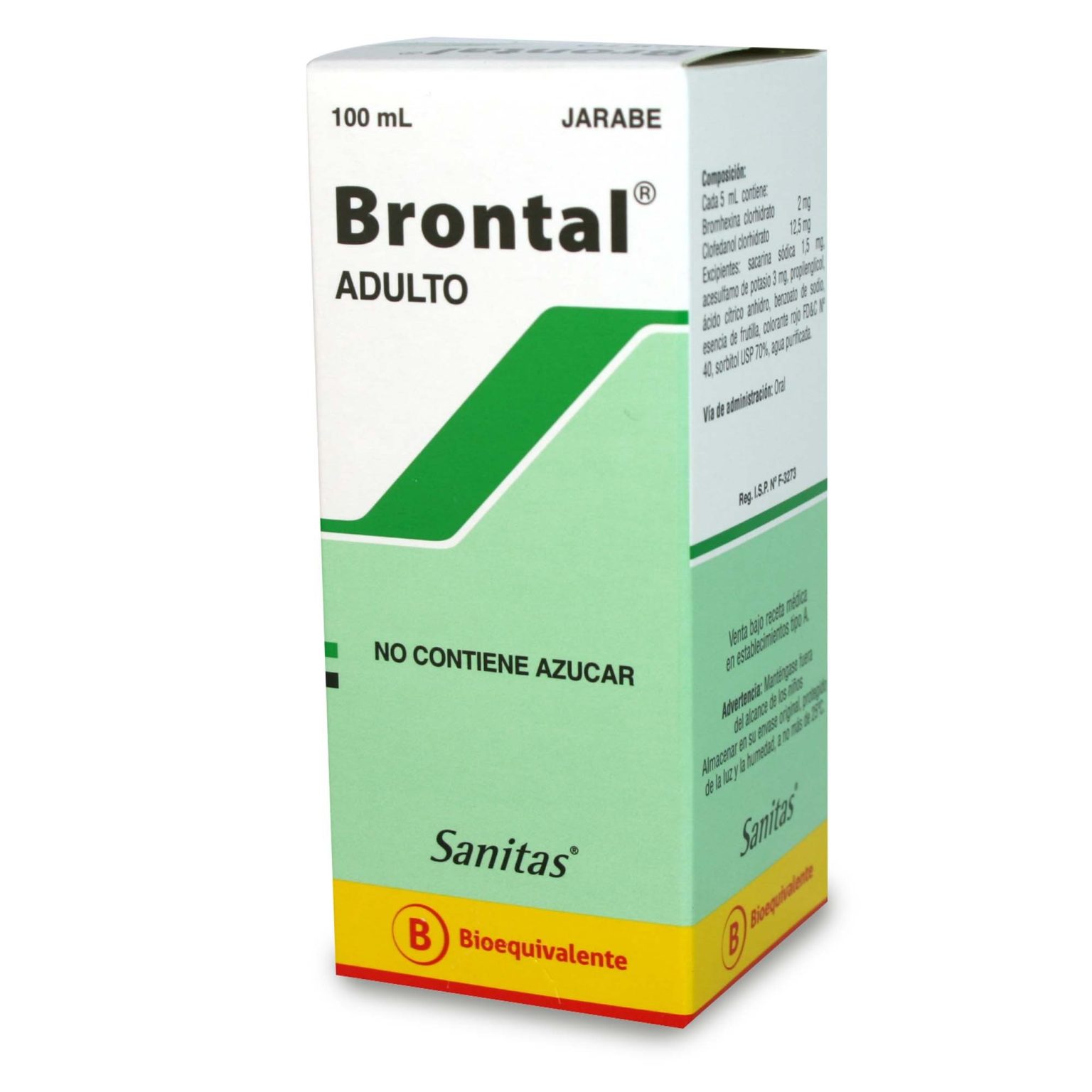 BRONTAL ADULTO JARABE 100 ML – FARMACIAS CHILE SPA