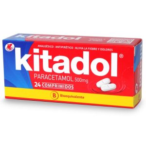 KITADOL 500 MG X 24 COMPRIMIDOS – FARMACIAS CHILE SPA