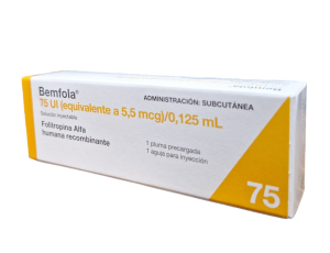 BEMFOLA FOLITROFINA ALFA SOL INY 75UI/0.125ML – FARMACIAS CHILE SPA